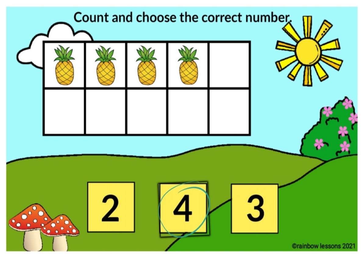Summer Counting 1-10 Boom Cards | Made By Teachers