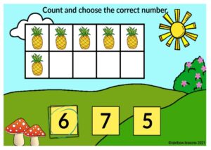 Summer Counting 1-10 Boom Cards | Made By Teachers