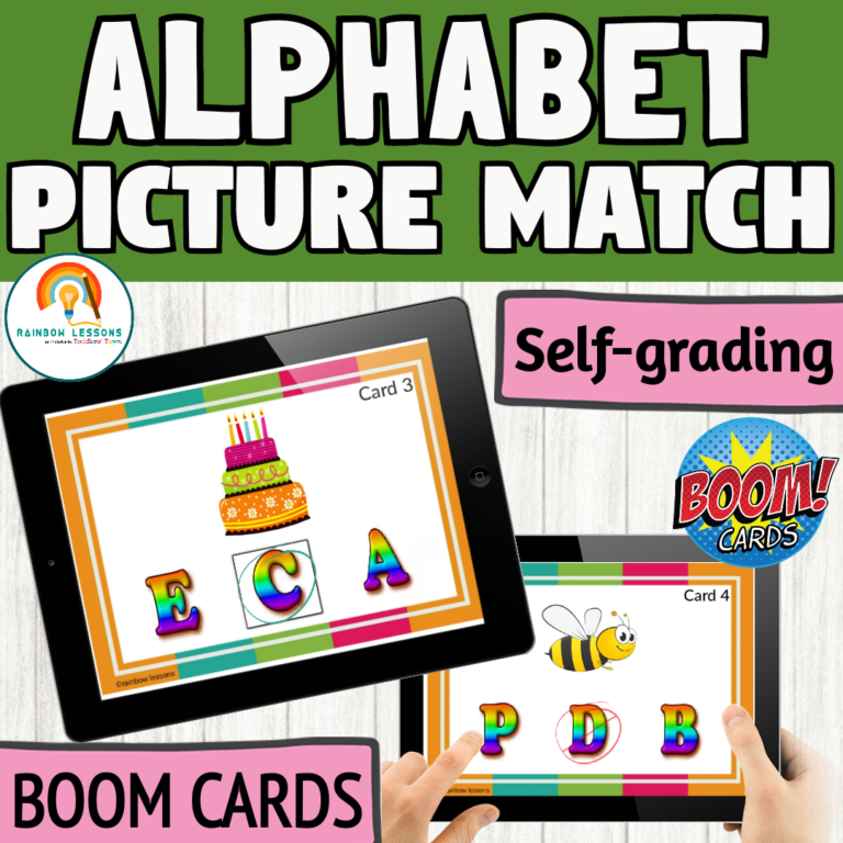 Alphabet Picture Boom Cards | Alphabet Practice | Made By Teachers