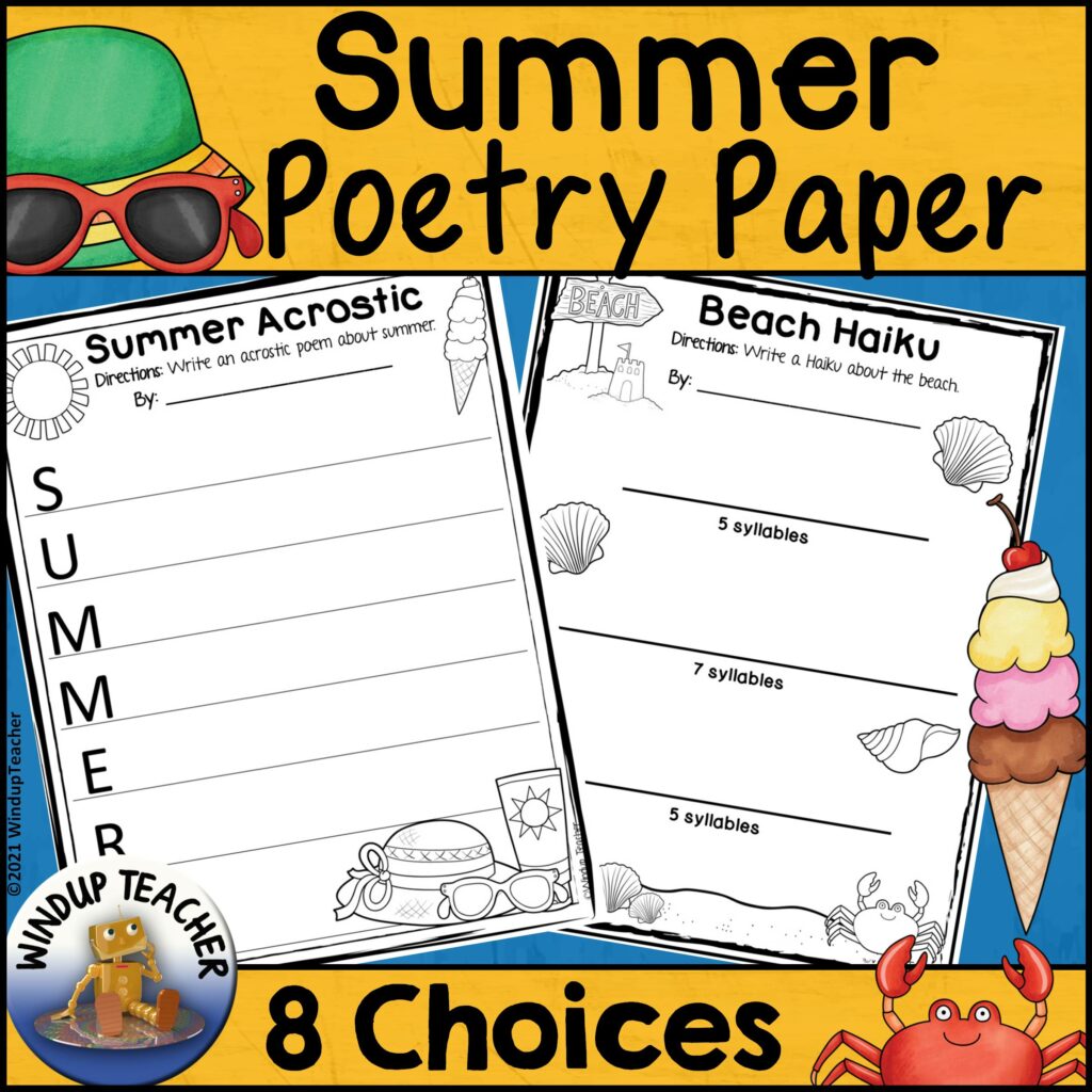 Summer Writing Activities BUNDLE - Made By Teachers
