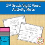 2nd Grade Sight Word Activity Mats | Fine Motor | Made By Teachers