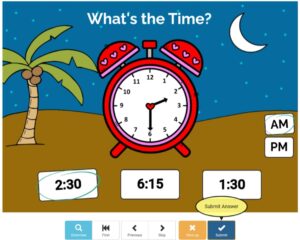 Telling Time Game | Telling Time Boom cards - Made By Teachers