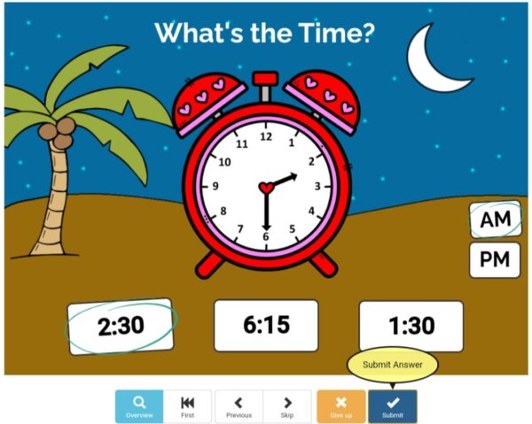 Telling Time Game | Telling Time Boom cards | Made By Teachers