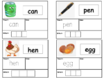 CVC - TRACE - DRAW - WRITE - 100 words | Made By Teachers