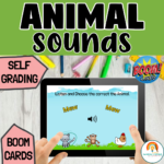 Animal Sounds Boom Cards for Distance Learning | Made By Teachers