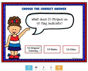 4th of July Quiz Boom Cards | USA Independence Day - Made By Teachers