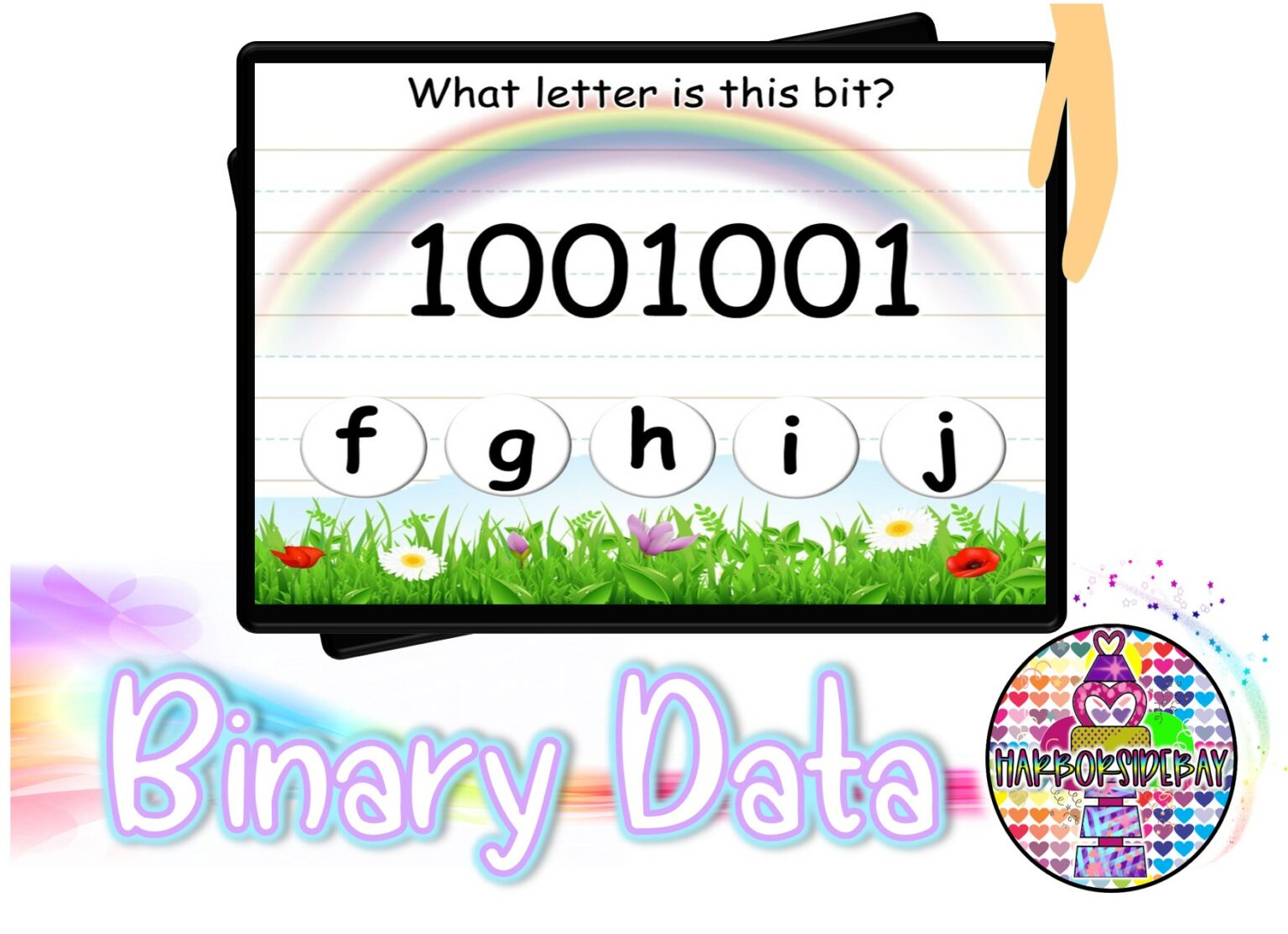 BOOM cards Binary Data | STEM | Binary Code - Made By Teachers