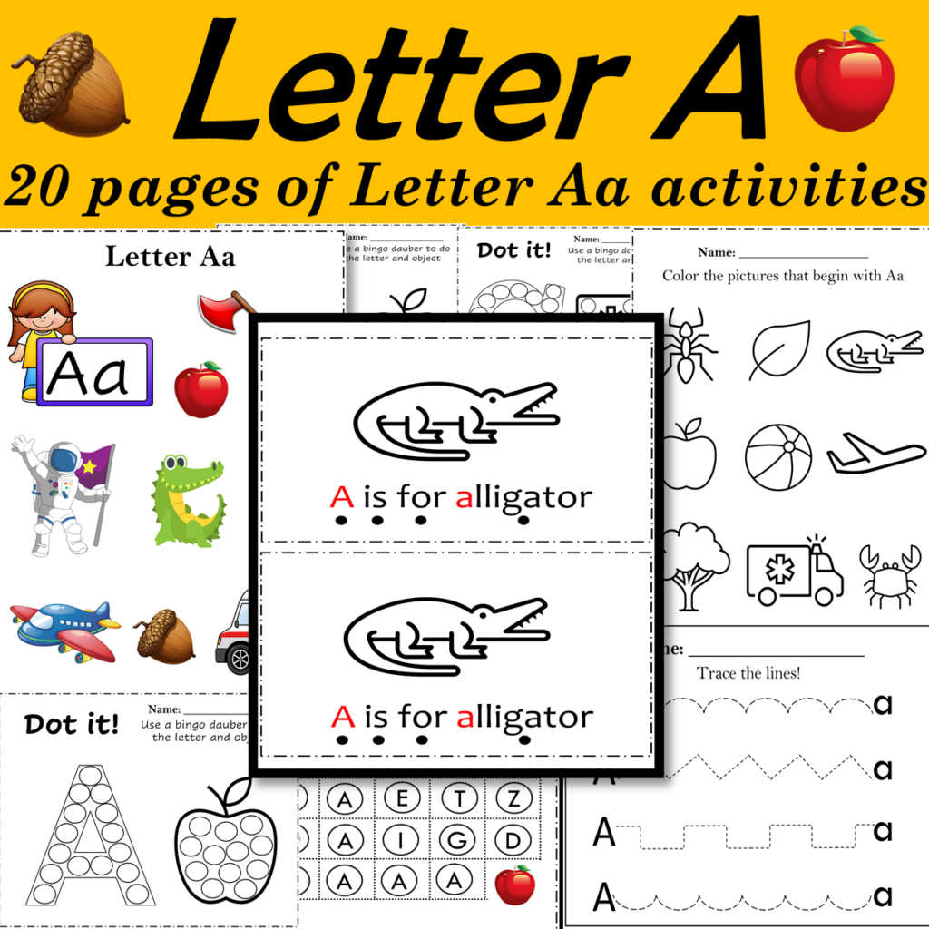 Alphabet Letter of the Week A Activities | Made By Teachers