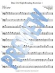 Bass Clef Sight Reading exercises 1 - Made By Teachers