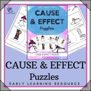 Cause & Effect - 2 Piece Puzzles - Made By Teachers