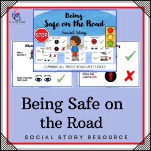 Being Safe on the Road Social Story - Autism ABA | Made By Teachers