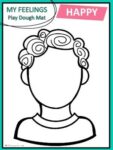 25 Feelings Preschool Play Dough Mats - Emotions - Made By Teachers