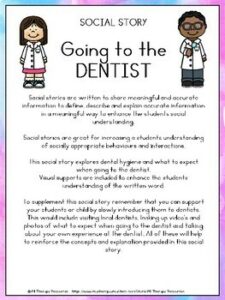 Going the the Dentist - Social Story - autism - Made By Teachers