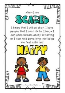 My Being Scared Social Story - Made By Teachers