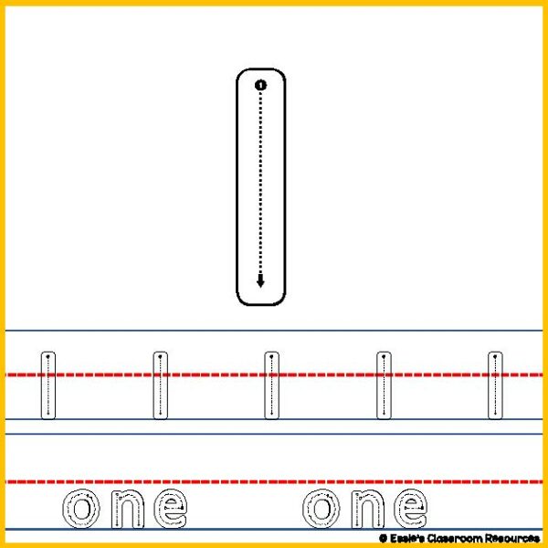 Numbers Tracing Cards 0-20 | Made By Teachers