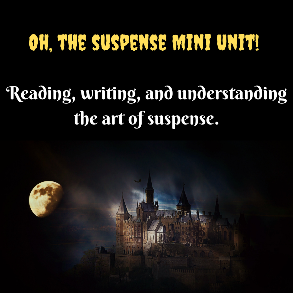 Suspense Mini Unit | Made By Teachers