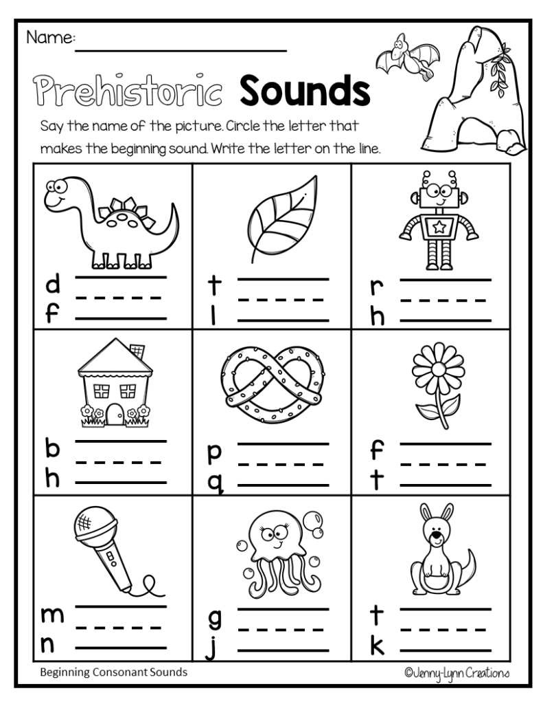 Dinosaur Literacy Preschool Theme Pack - Made By Teachers