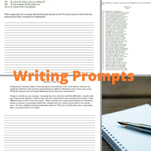 Frankenstein Unit - Made By Teachers