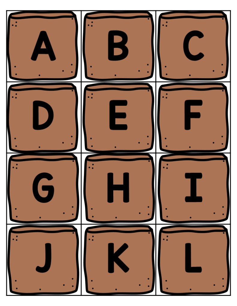 Letter Dig Preschool Literacy Center - Made By Teachers