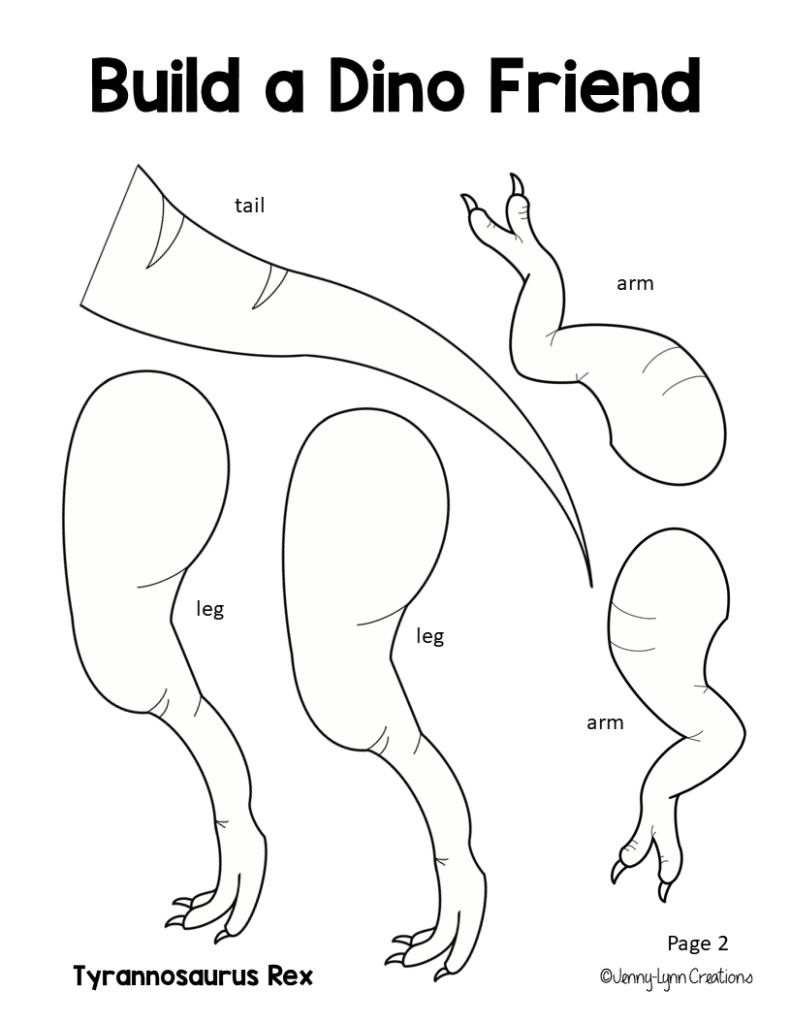 My Dino Friend Editable Writing Craft | Made By Teachers