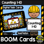 Counting 1-10: Construction BOOM Cards FREEBIE | Made By Teachers