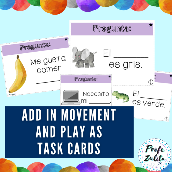 Cuatro en línea | Game for Spanish Cognates practi | Made By Teachers
