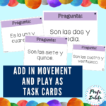 Cuatro en línea | Game for Telling Time in Spanish | Made By Teachers