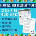 ESL / ELL High Frequency Verb Stories | Made By Teachers