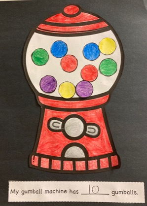 Gumball Counting A Math Craft | Made By Teachers