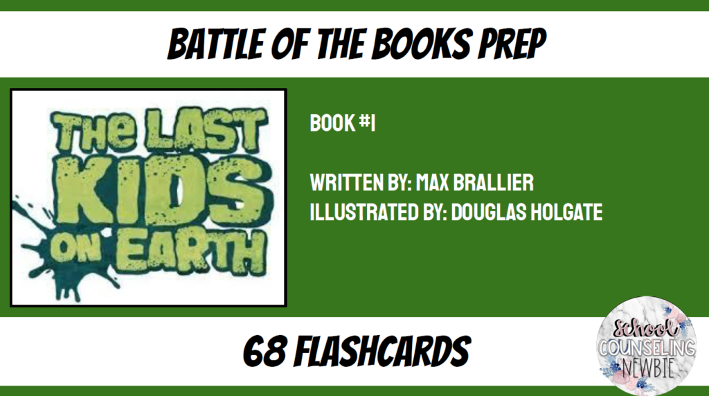The Last Kids on Earth #1 Battle of the Books Prep | Made By Teachers