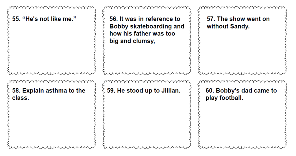 Bobby The Brave Sometimes (Yee) Battle of the Book | Made By Teachers