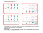 Math Dynamic Addition Task Cards 4-Digit Set of 10 - Made By Teachers