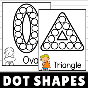 Do A Dot Shape Dot Marker Activities - Made By Teachers