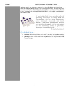 Geometry 1 Lessons 2D Shapes Montessori Unit 2 | Made By Teachers