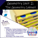 Geometry 1 Lessons 2D Shapes Montessori Unit 2 | Made By Teachers