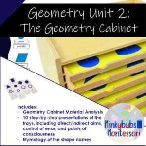 Geometry 1 Lessons 2D Shapes Montessori Unit 2 | Made By Teachers