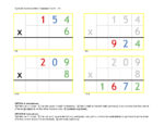 Math Dynamic Multiplication Task Cards Set of 10 - Made By Teachers