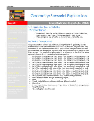 Geometry 1 Lessons Study of Line Montessori Unit 2 | Made By Teachers