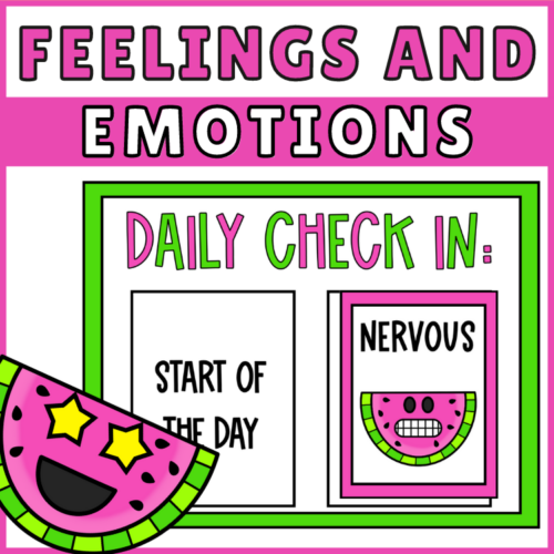 Identify Feelings And Emotions Daily Check | Made By Teachers