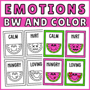 Identify Feelings And Emotions Daily Check | Made By Teachers