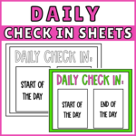 Identify Feelings And Emotions Daily Check - Made By Teachers