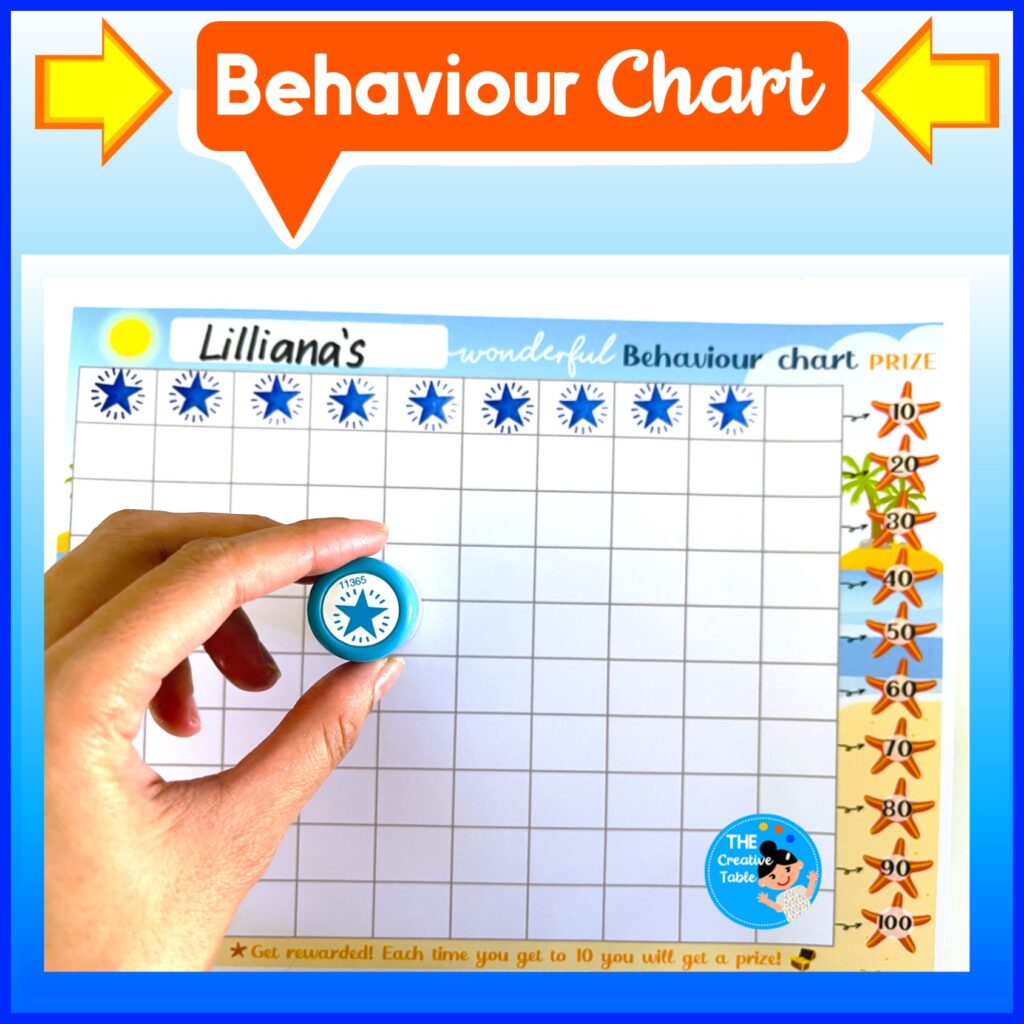 Wonderful Behaviour sticker or stamp chart | Made By Teachers