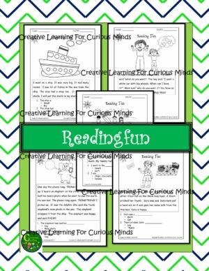 Reading Comprehension SH, PH, TH, CH , WH | Made By Teachers