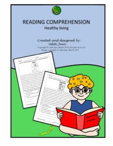 Reading Comprehension Healthy Living | Made By Teachers