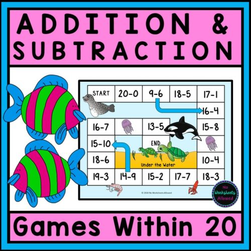 Addition and Subtraction Games to 20 | Made By Teachers