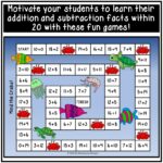Addition and Subtraction Games to 20 - Made By Teachers