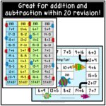 Addition and Subtraction Games to 20 - Made By Teachers