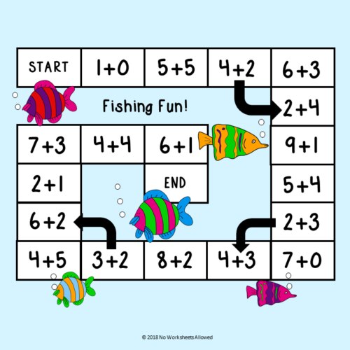 Addition and Subtraction Games to 10 - Made By Teachers