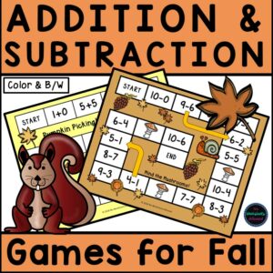 Addition and Subtraction Games to 5 | Made By Teachers