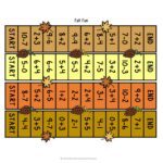 Fall Addition and Subtraction to 10 Games - Made By Teachers